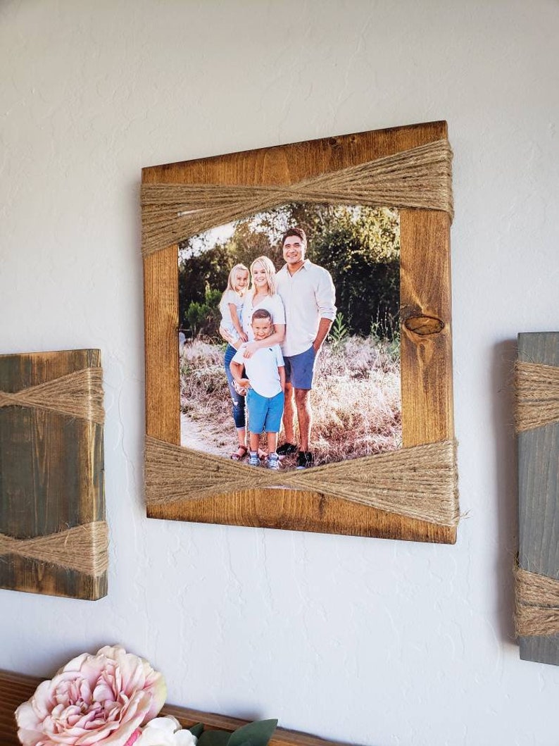 Rustic Frame Rustic Picture Frames Farmhouse Frames - Etsy