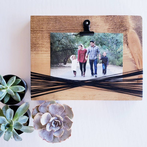 Wooden Clip Picture Frames - Etsy