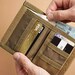 Chameleon VELCRO BIFOLD WALLET Canvas Wallets for Men/women Slim Nylon ...