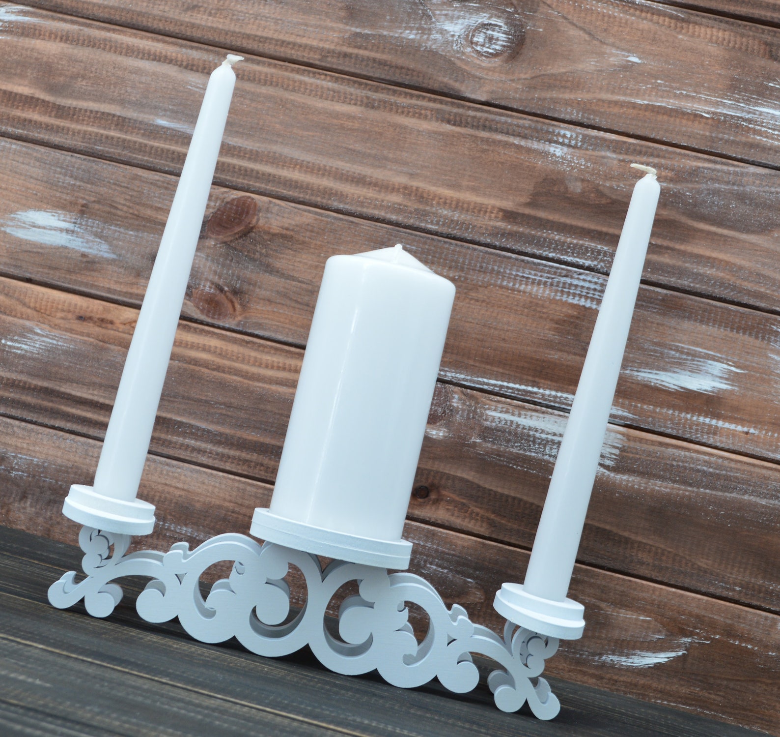 Unity Candle Holder-unity Candle Stand-unity Candle Holder - Etsy