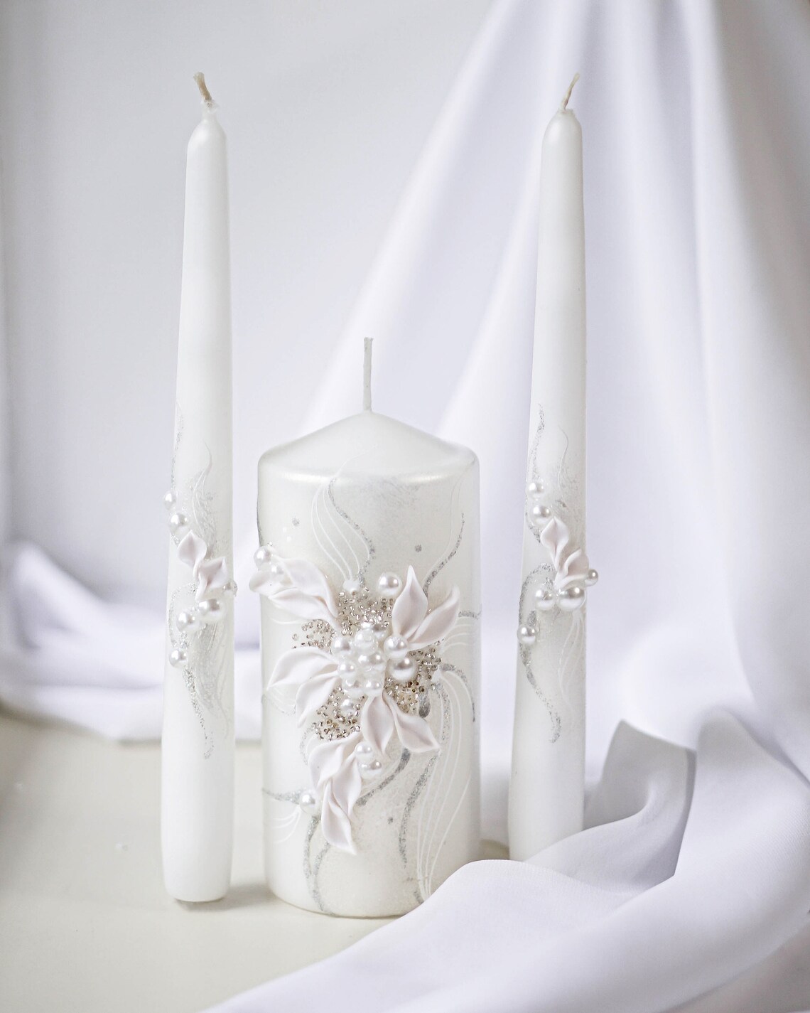 Unity Candle Set for Wedding Wedding Décor & Wedding | Etsy