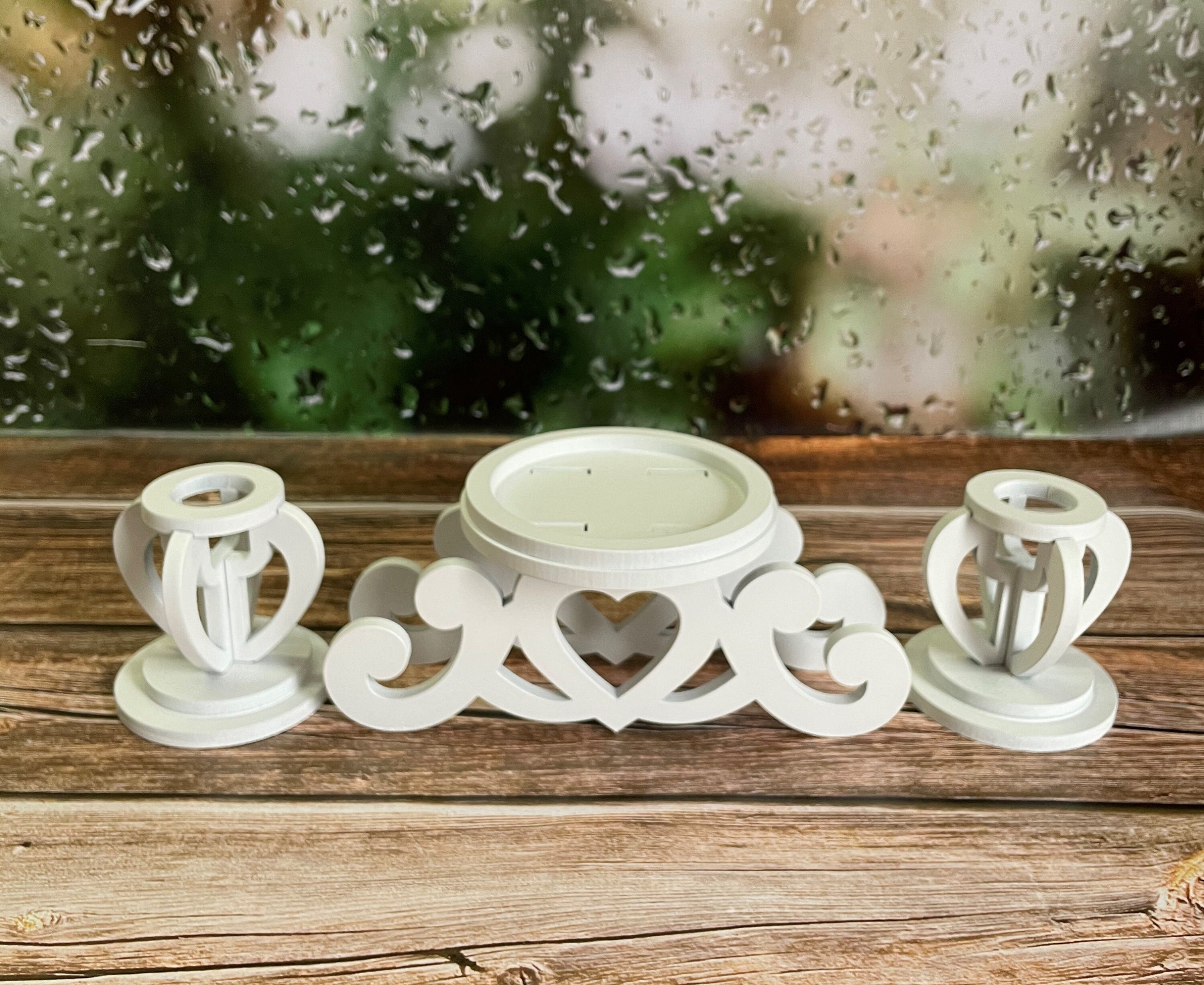 Unity Candle Holder-unity Candle Stand-unity Candle Holder - Etsy