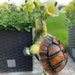 Cute Turtle Ceramic Figure Figurine Statue Decor Home Outdoor Garden ...