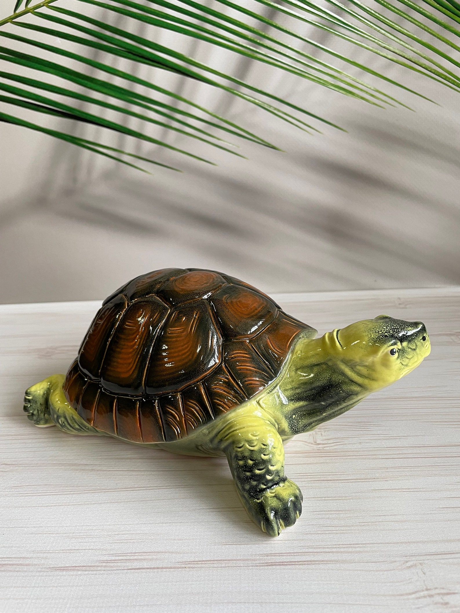 Cute Turtle Ceramic Figure Figurine Statue Decor Home Outdoor | Etsy