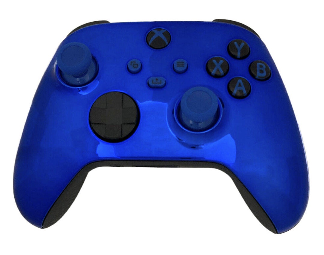 Custom Microsoft Xbox Series X / S Wireless Controller - Blue Chrome - Etsy