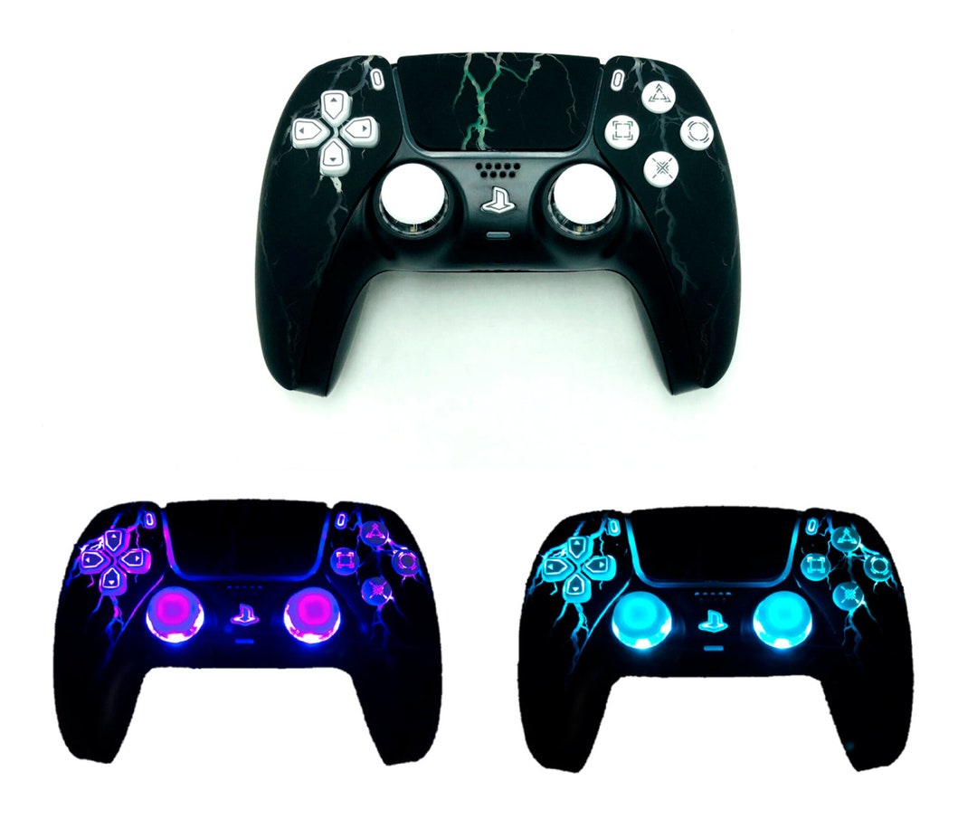 Custom LED Kit Lightning Sony Dualsense Wireless Controller Playstation ...