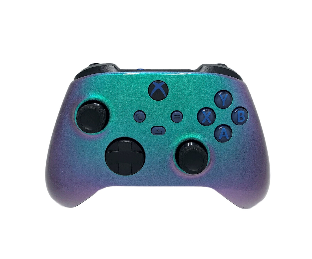 Custom Microsoft Xbox Series X / S Wireless Controller - Green Purple ...