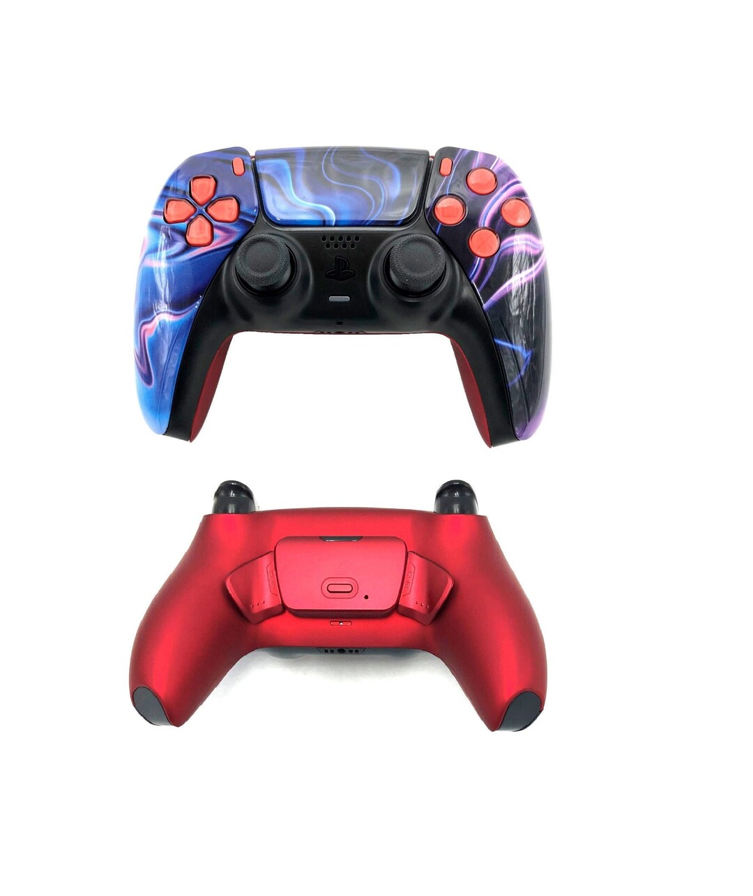 Custom Design Sony Wireless Controller Playstation PS5 REMAP PADDLES Swirl - Etsy