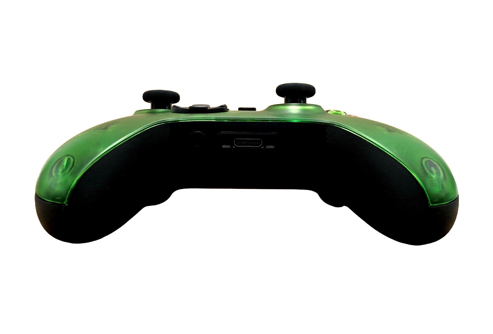 Custom Microsoft Xbox Series X / S Controller - Clear Transparent Green ...