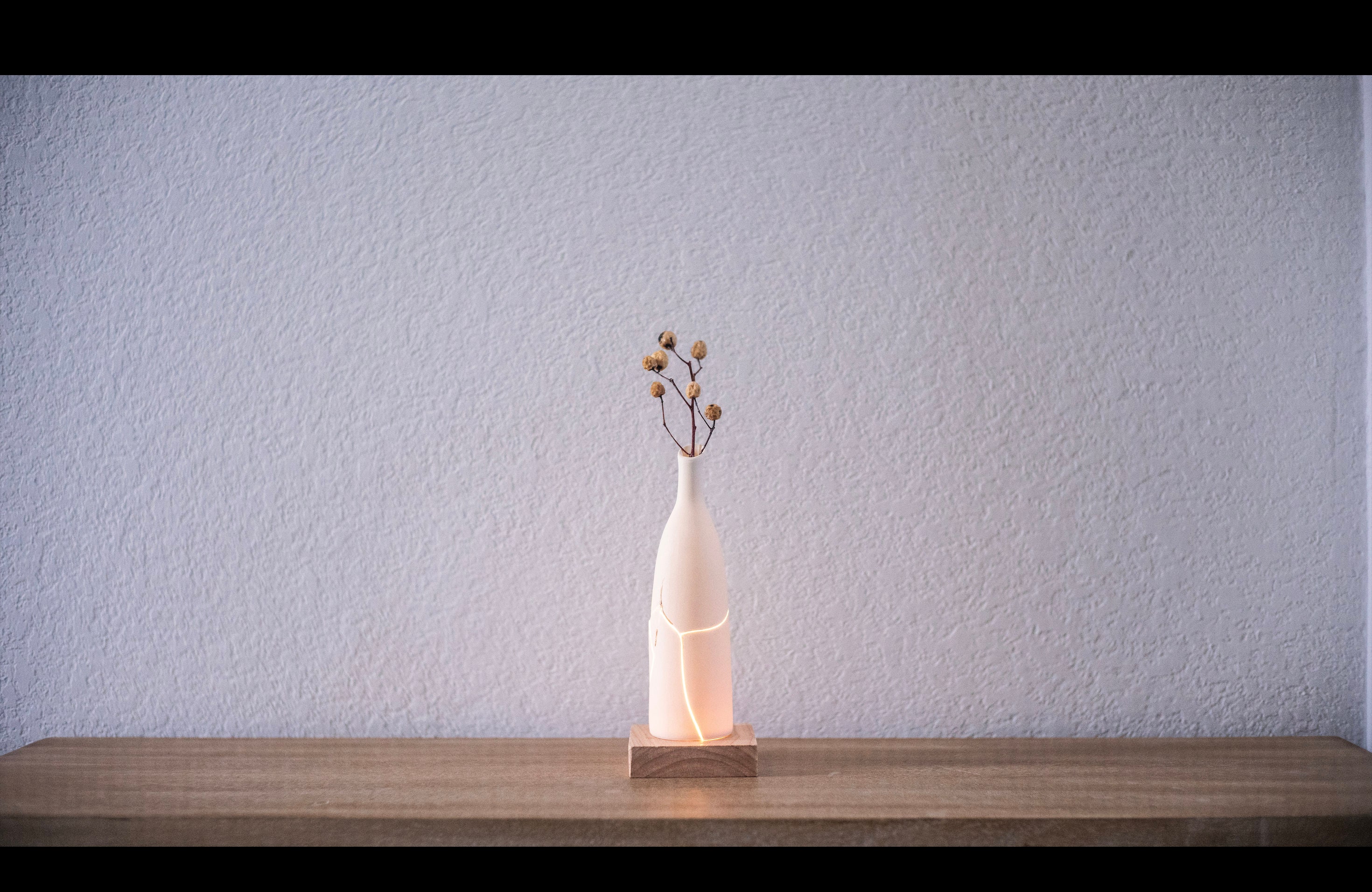 Skyline Serene Kintsugi Lamp - Etsy