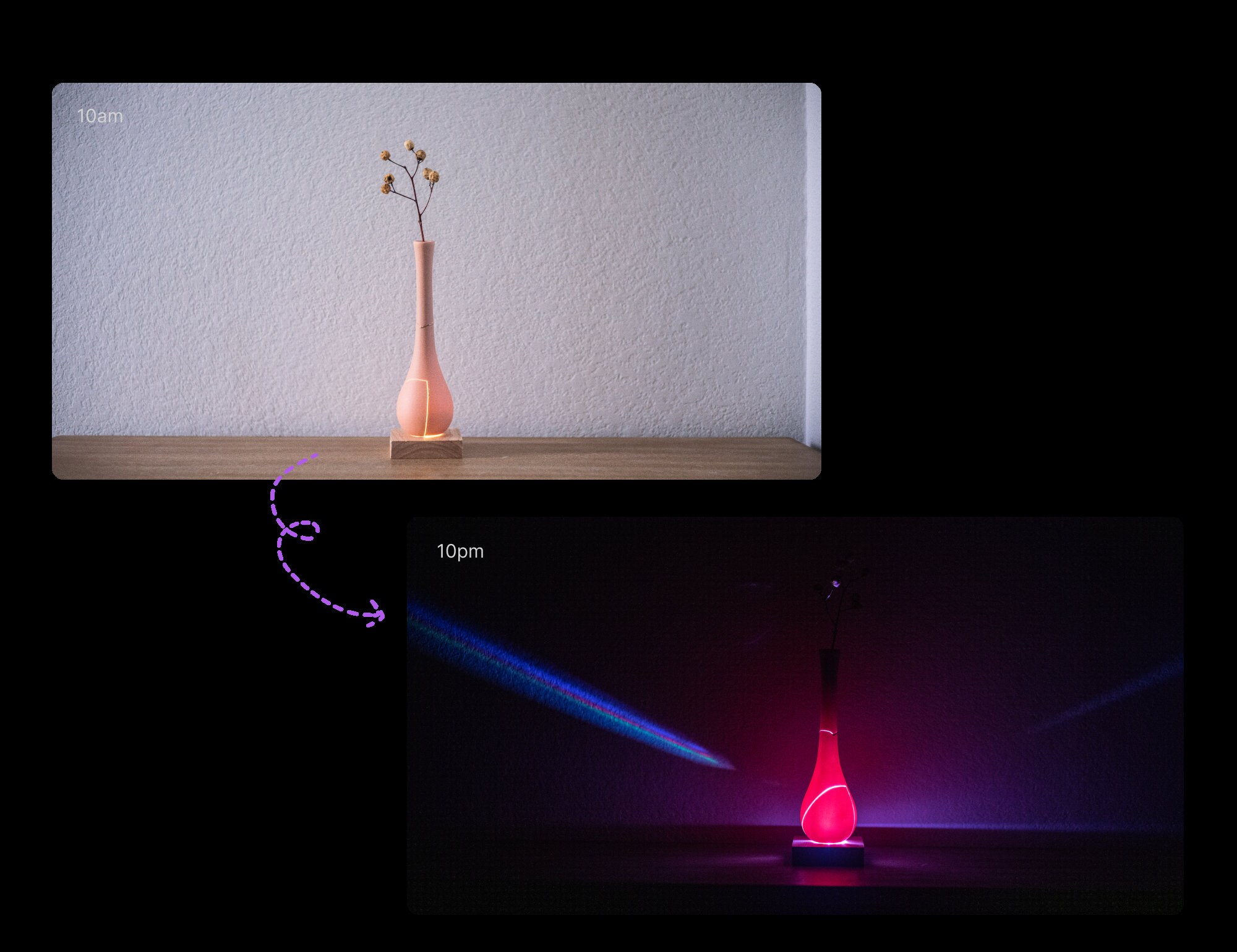 Skyline Terra Kintsugi Lamp - Etsy