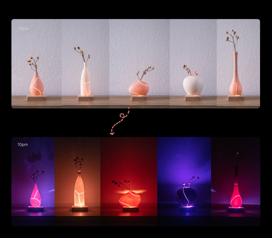 Cloud Kintsugi Lamp - Etsy