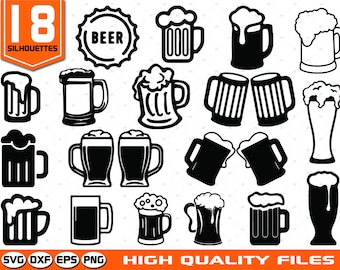 Beer mug stencil | Etsy