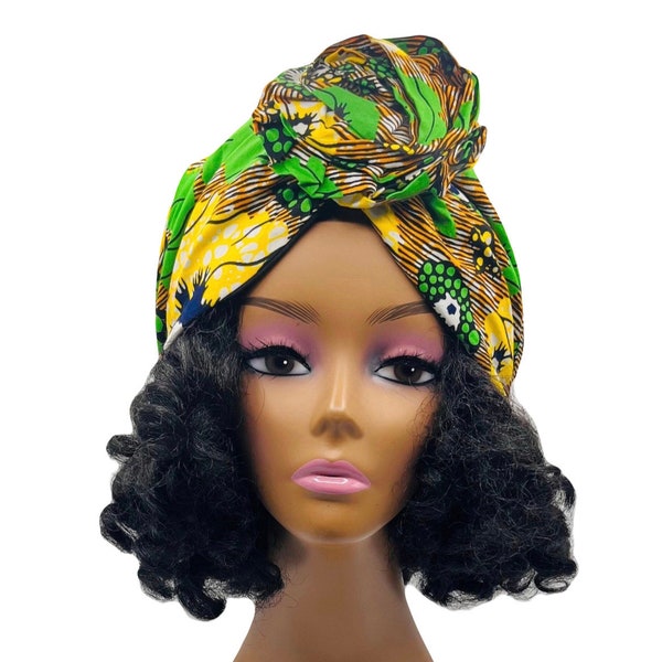 Satin Head Wrap Turban - Etsy