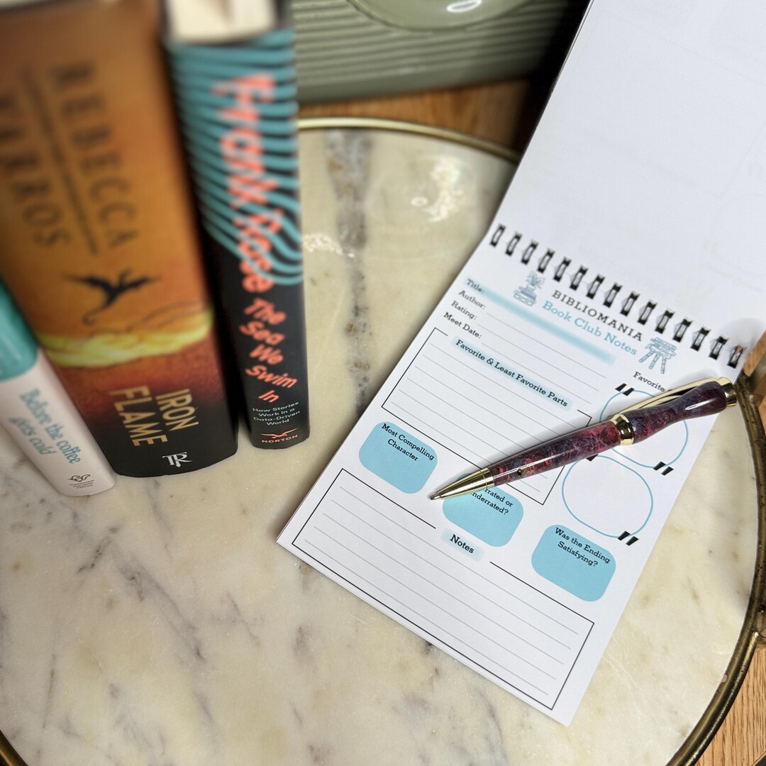 Book Club Journal: Notebook for Book Clubs, Book Lover Gift, Book Club ...