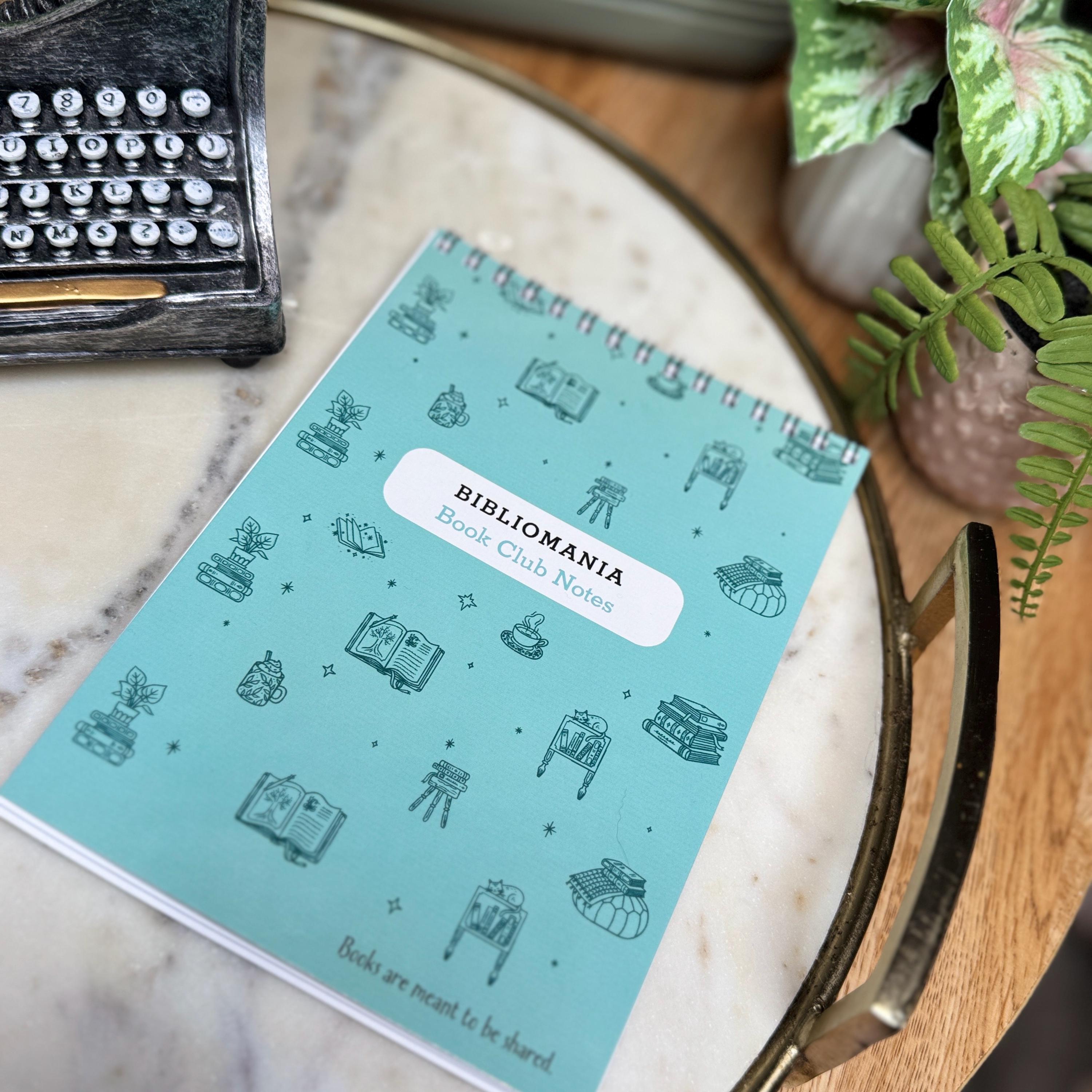 Reading Review Notepad: Book Club Notebook, Book Lover Gift Journal - Etsy