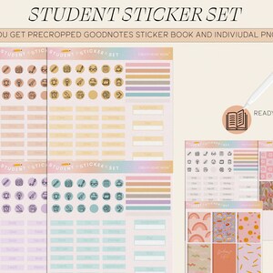 Undated Student Digital Planner Academic Planner Build - Etsy