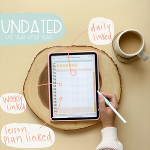 Teacher Digital Planner for Goodnotes Notability Noteshelf Xodo Planner ...