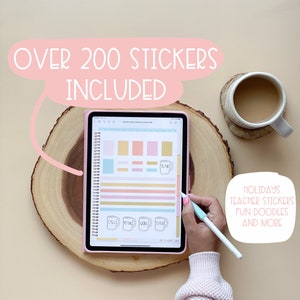 Teacher Digital Planner for Goodnotes Notability Noteshelf Xodo Planner ...