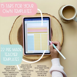 Teacher Digital Planner for Goodnotes Notability Noteshelf Xodo Planner ...