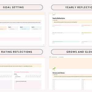 2024 Heart Work Notion Planner | Goal Setting, Reflections (digital ...