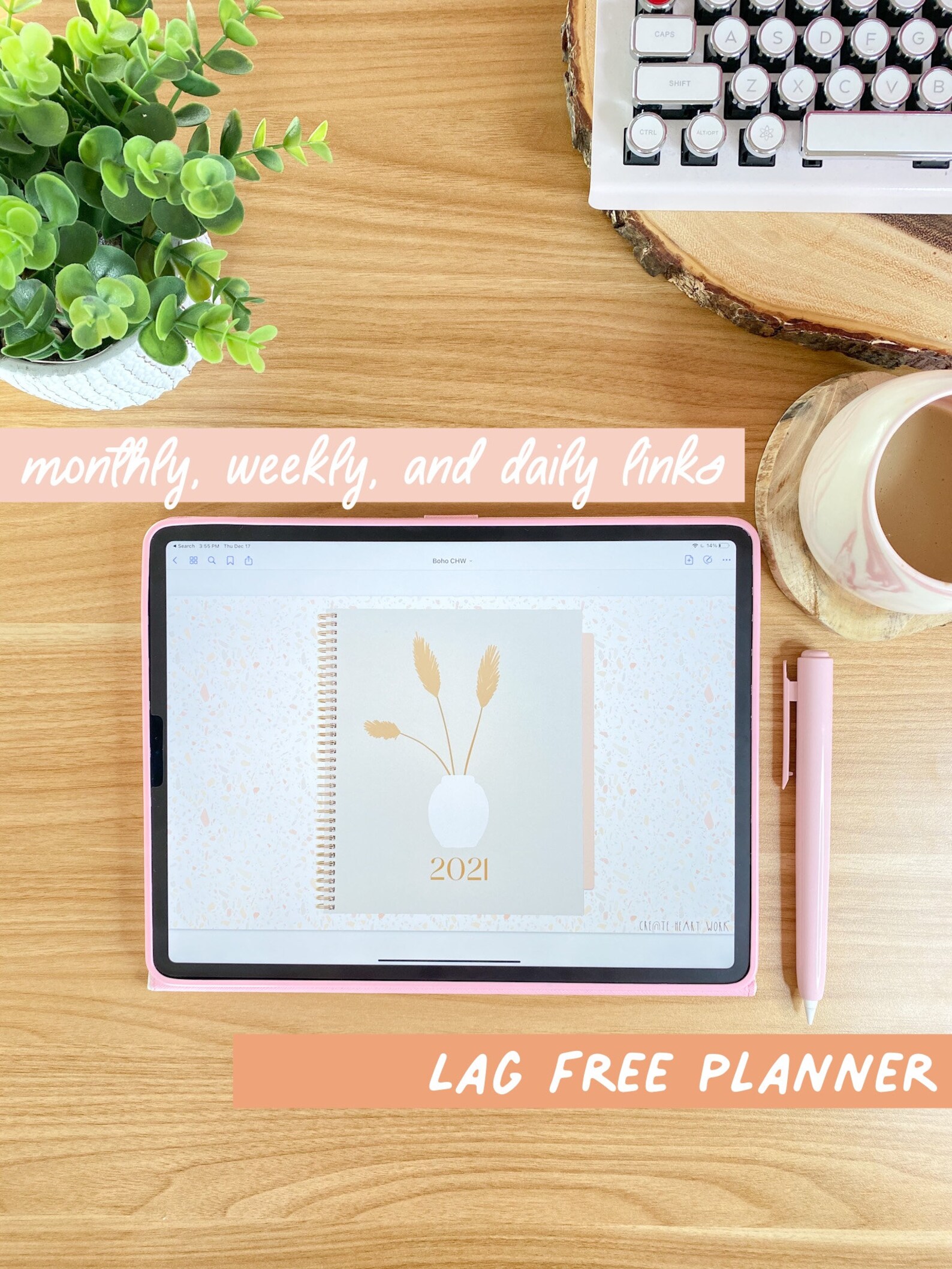 Undated Life Digital Planner Undated Boho Digital Planner | Etsy