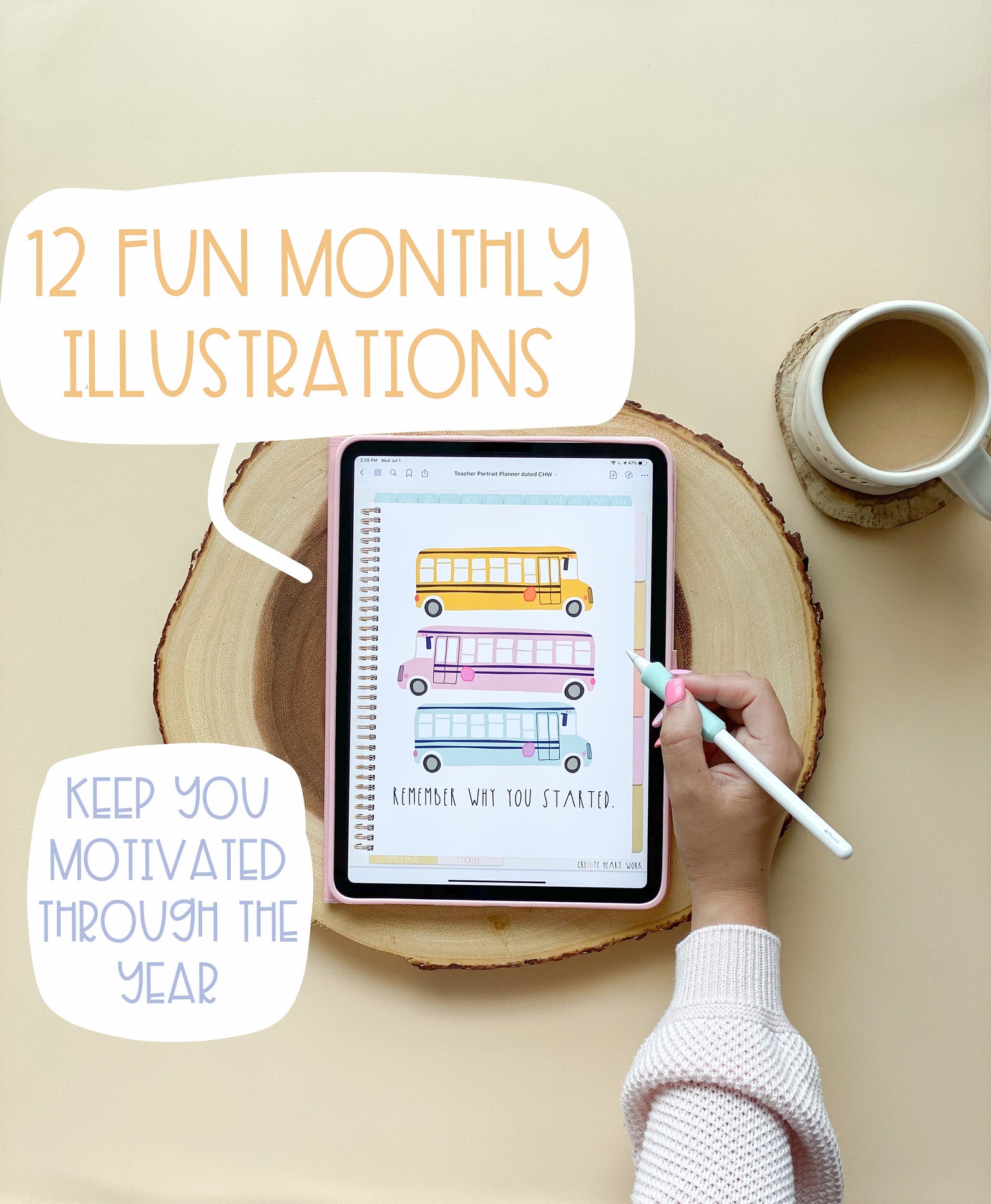 Teacher Digital Planner for Goodnotes Notability Noteshelf - Etsy