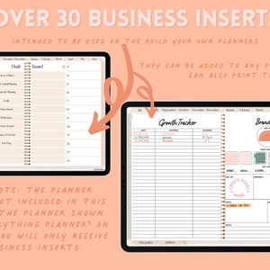 Business Inserts for Digital Planning Goodnotes 5 Business Inserts ...