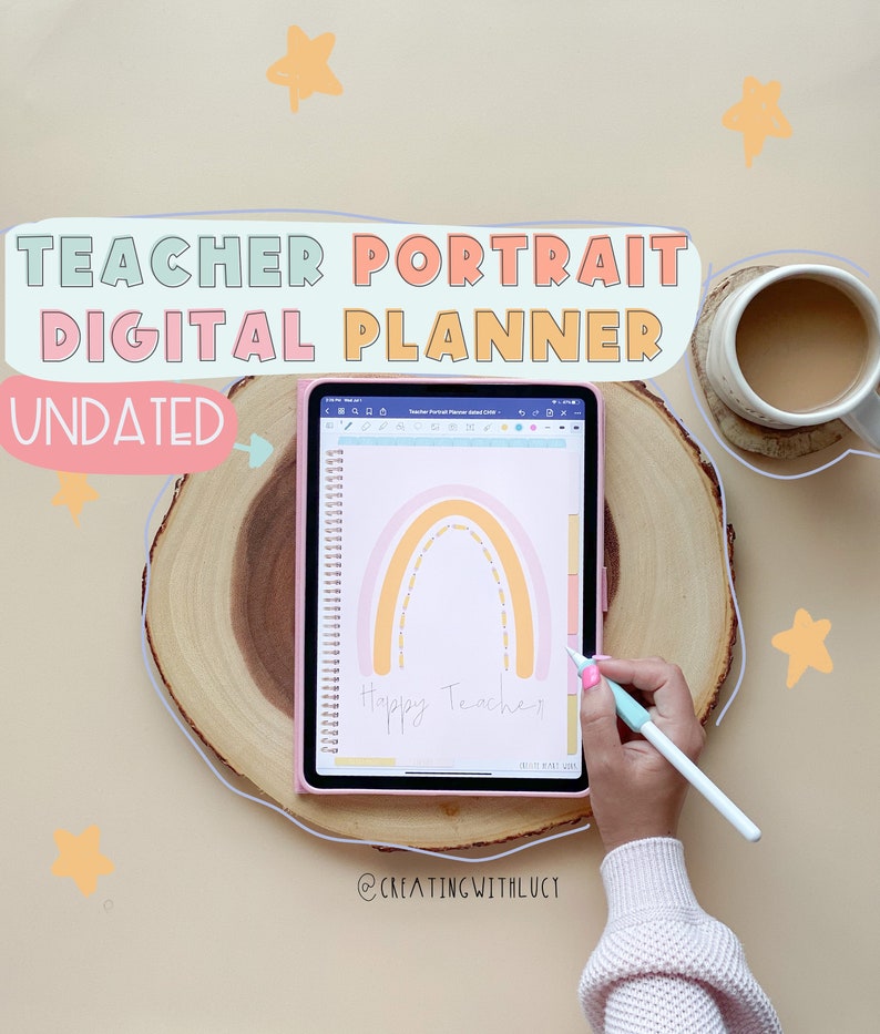 Teacher Digital Planner for Goodnotes Notability Noteshelf - Etsy