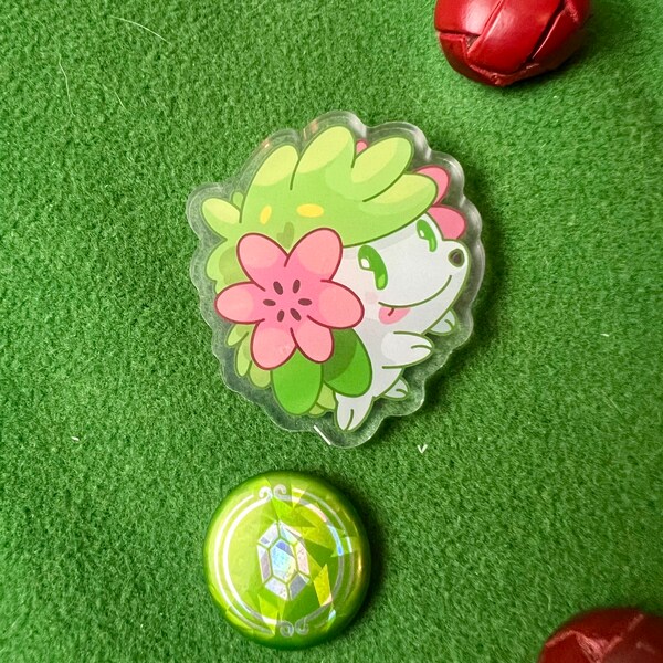 Shaymin Pin - Etsy