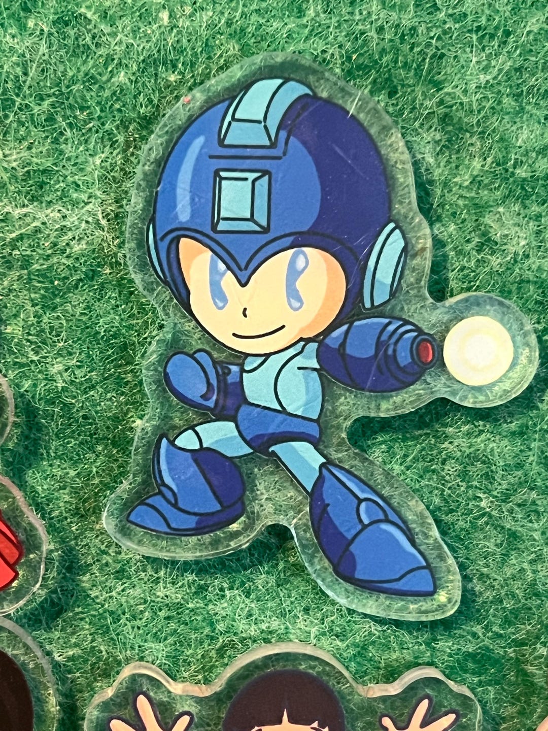 Mega Man Character Acrylic Smush Pin - Etsy
