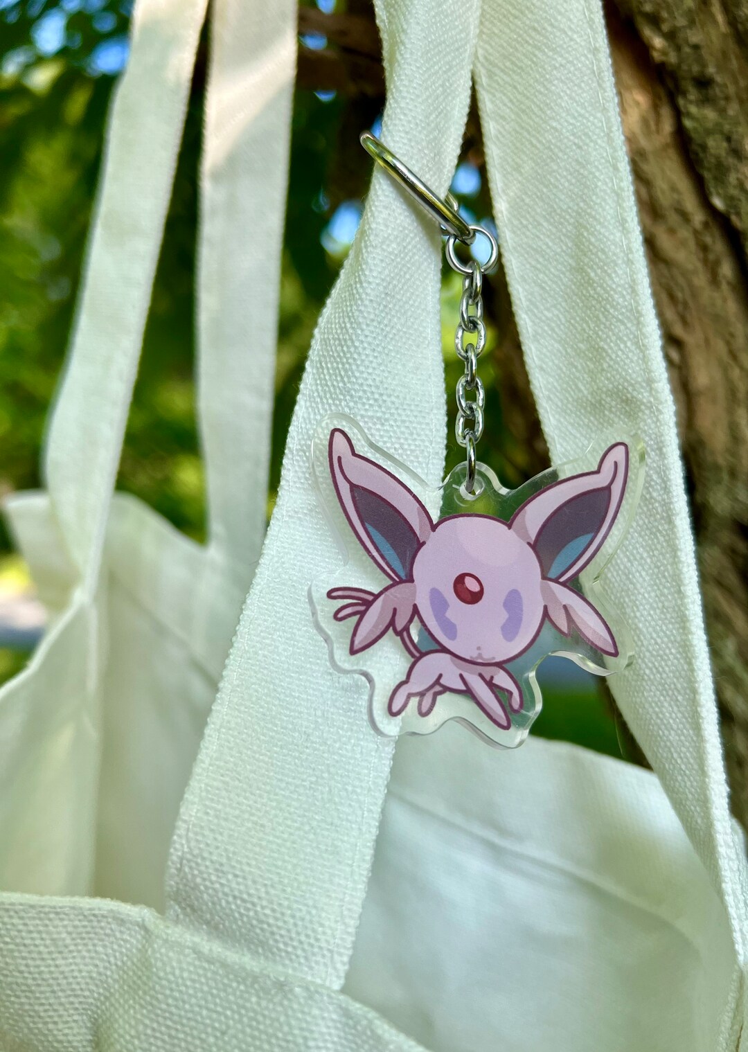 Espeon Acrylic Keychain - Etsy