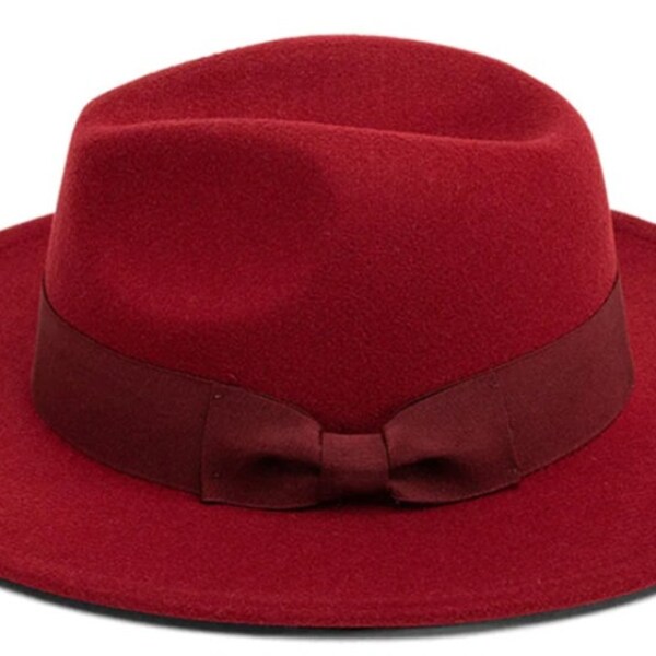 Red Fedora - Etsy