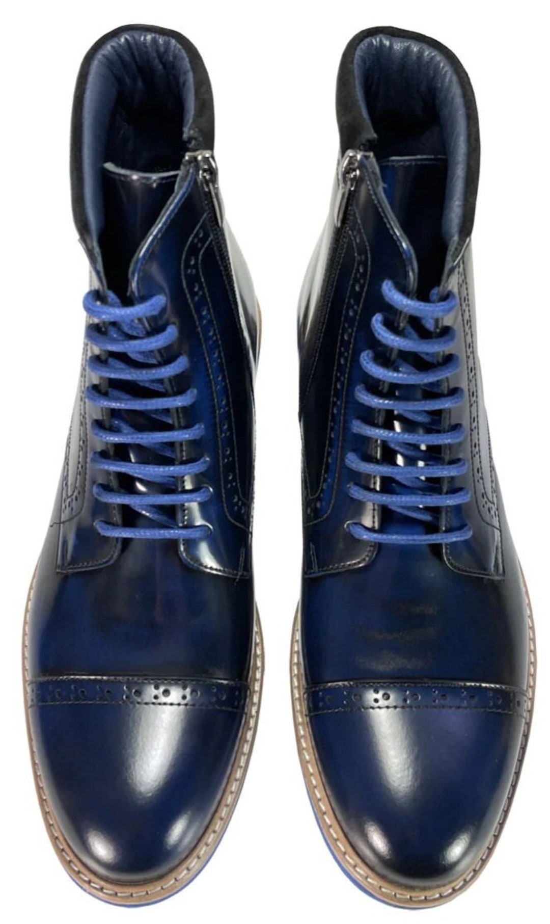 Two Tone Patina Boots - Etsy