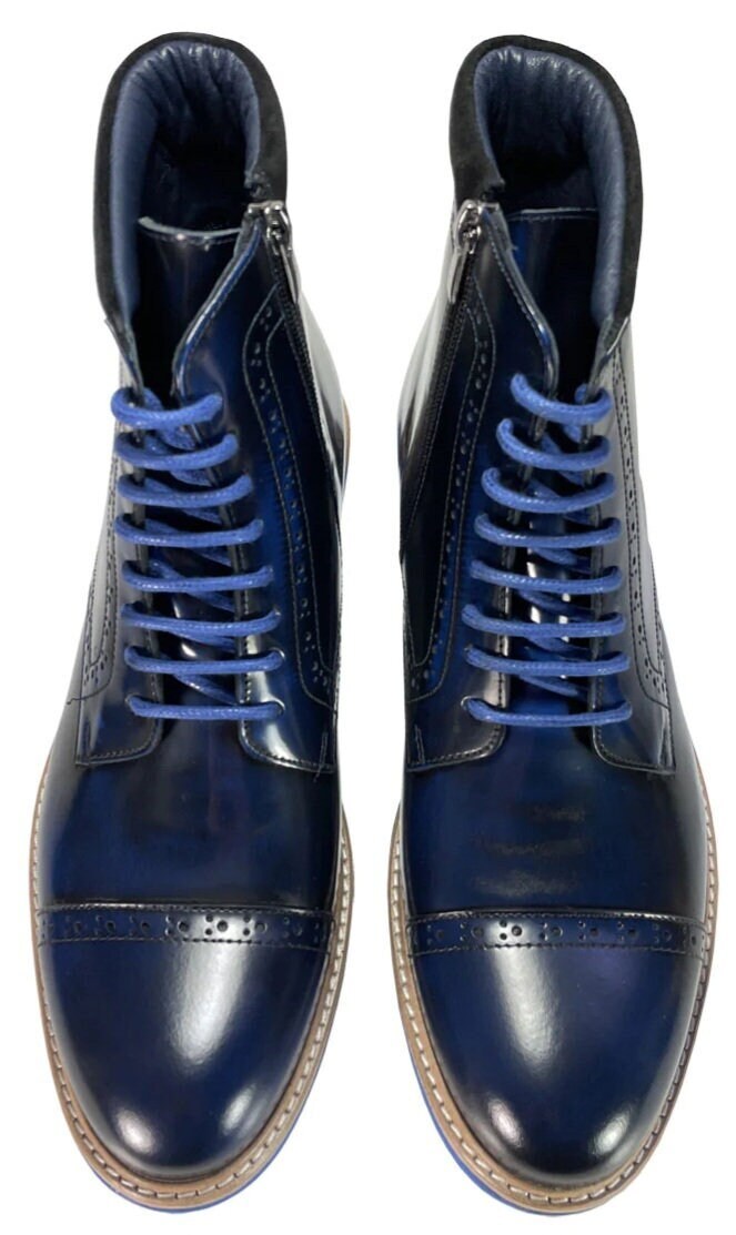 Two Tone Patina Boots - Etsy