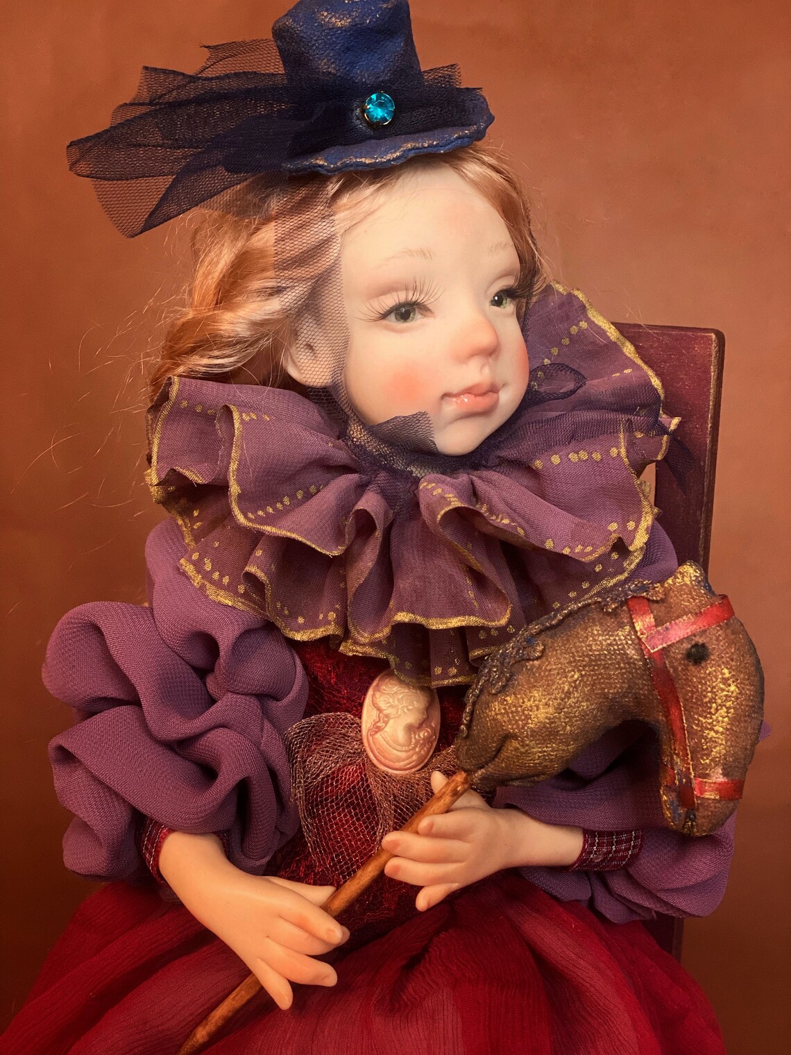 Martha OOAK Boudoir Doll. Interior Doll - Etsy