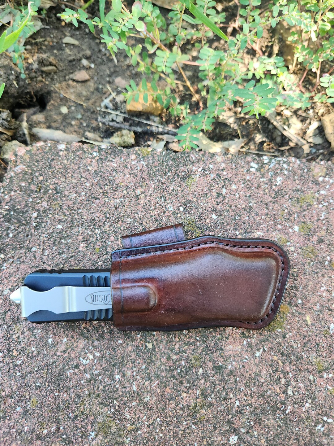 Microtech Combat Troodon Brown Crossdraw Sheath/holster. Knife - Etsy