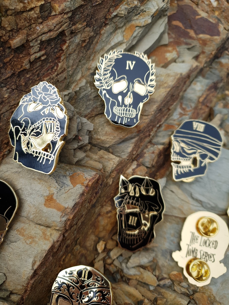 The Locked Tomb House Pins V2 - Etsy