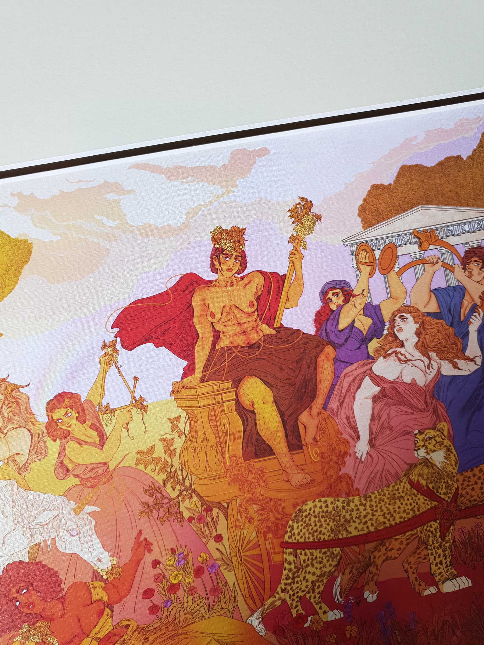 The Triumph of Bacchus Print - Etsy