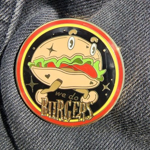 The Locked Tomb We Do Burgers Enamel Pin - Etsy