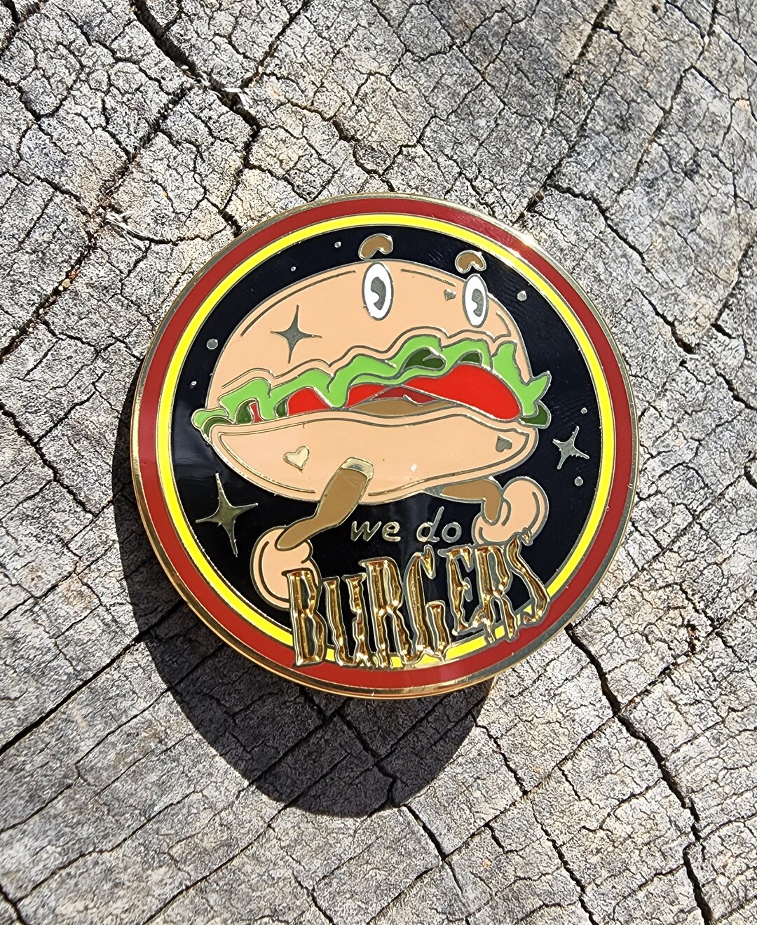 The Locked Tomb We Do Burgers Enamel Pin - Etsy