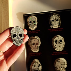 The Locked Tomb - House Pins - Etsy