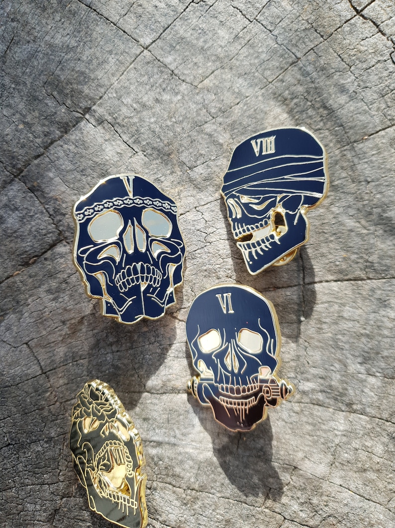 The Locked Tomb House Pins V2 - Etsy