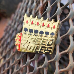 The Locked Tomb - Speed Holes Enamel Pin - Etsy