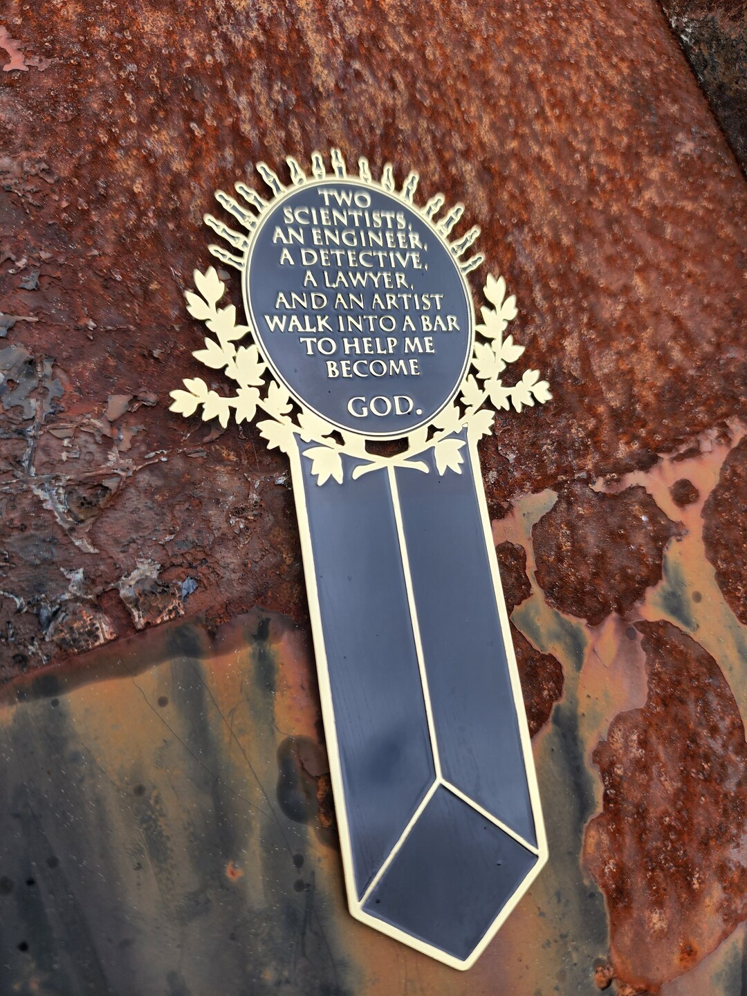 The Locked Tomb - John's Joke Enamel Bookmark - Etsy