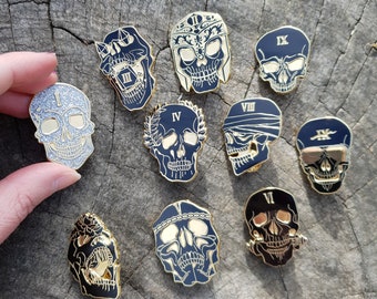 The Locked Tomb Gideon and Harrow Pins Ninth House Enamel Pins - Etsy