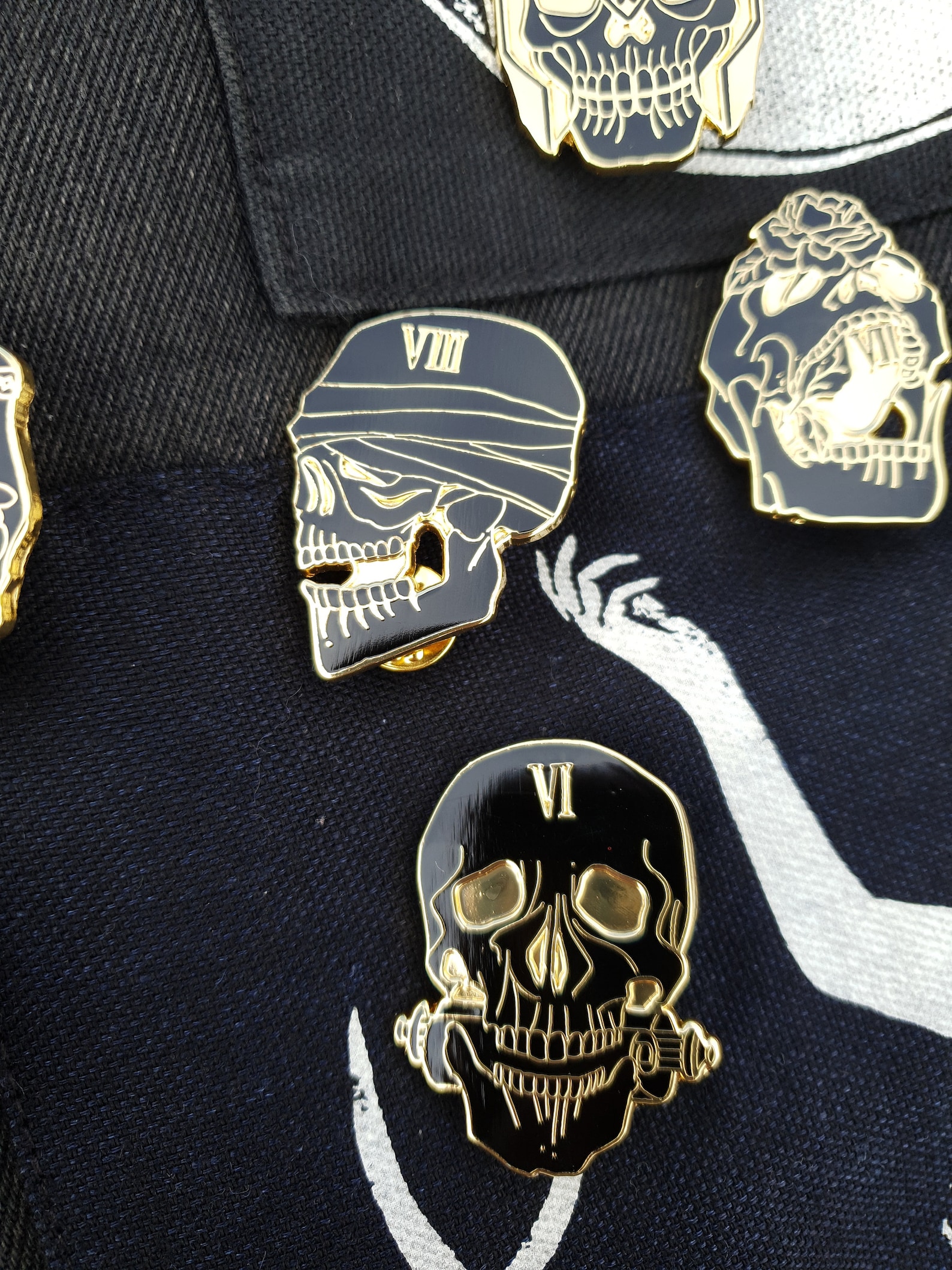 The Locked Tomb House Pins V2 - Etsy