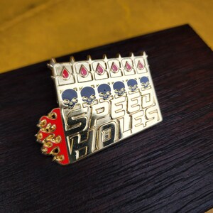 The Locked Tomb - Speed Holes Enamel Pin - Etsy