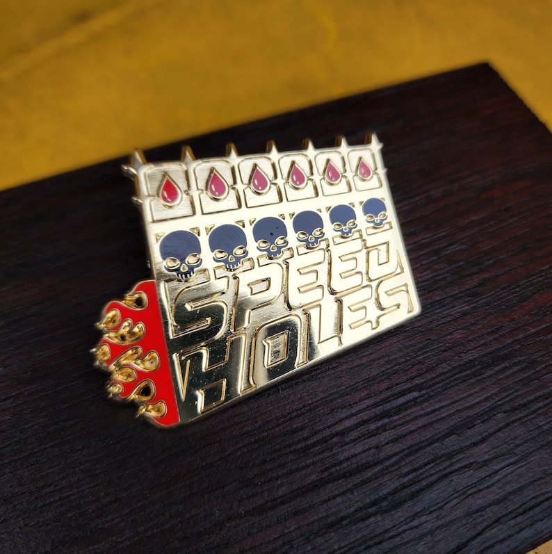 The Locked Tomb - Speed Holes Enamel Pin - Etsy