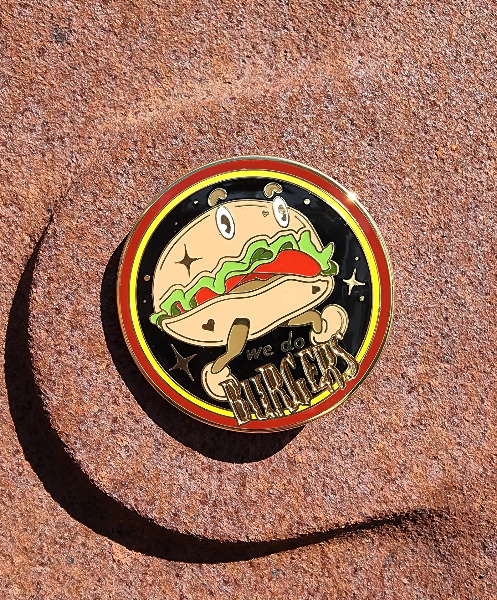 The Locked Tomb We Do Burgers Enamel Pin - Etsy